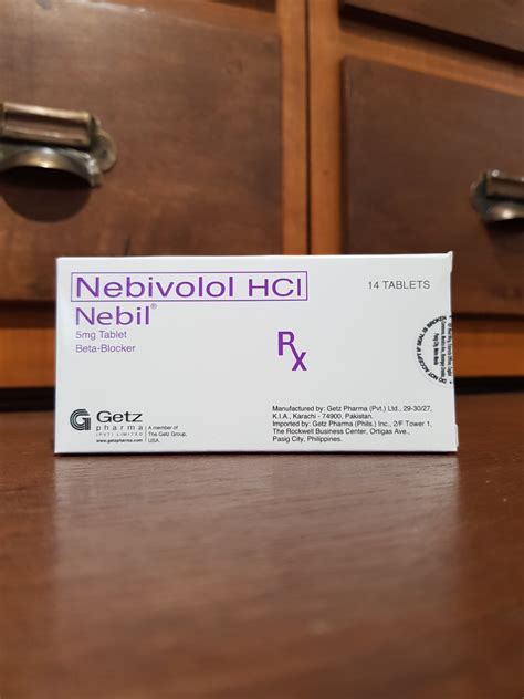Nebivolol Hcl Nebil 5mg Tablet Meds For All