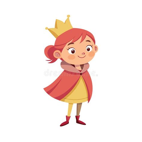 Princess Beauty Golden Red Background Stock Illustrations 227