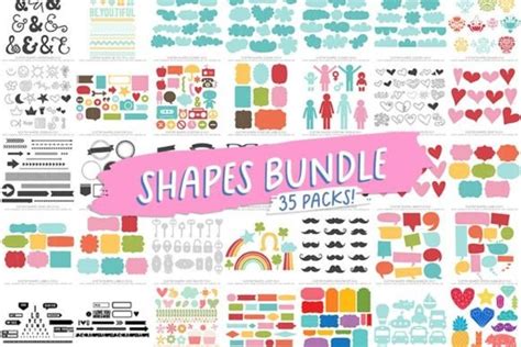 Shapes Bundle Bundle · Creative Fabrica