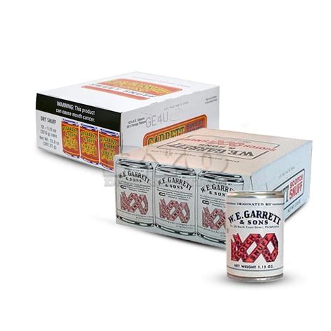 We Garrett And Sons Snuff 115oz 12ct Ryo Distribution