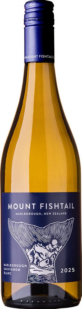 Mount Fishtail Marlborough Sauvignon Blanc 2025 Export Wine Black