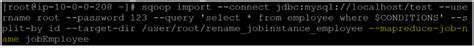 How To Rename A Job Instance In Apache Sqoop
