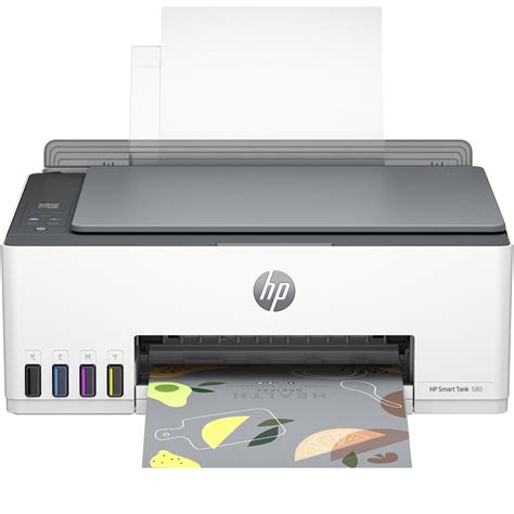 Мултифункционално мастиленоструйно цветно устройство Hp Smart Tank 580 All In One Wi Fi A4