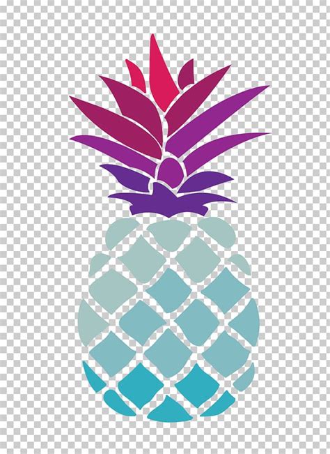 Cute Pineapple Stencil