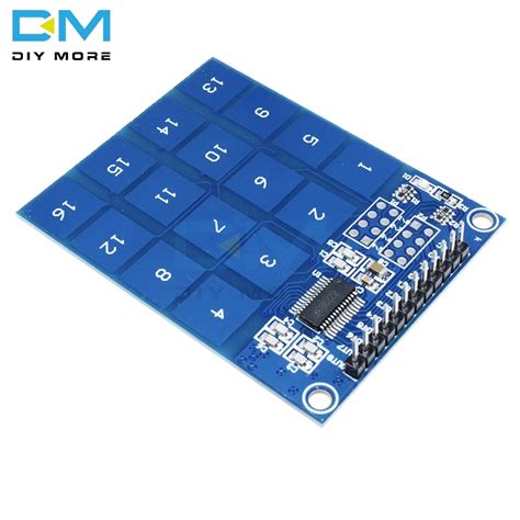 TTP Channel Digital Capacitive Switch Touch Sensor Module For Ar Diymore