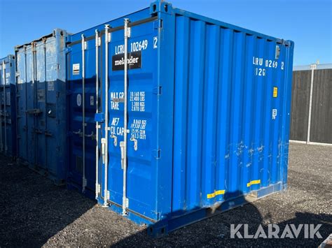 Container 10 Fot Med Innehåll Norrköping Klaravik Auktione