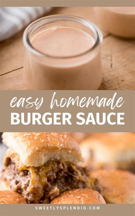 Burger Sauce With Pickles And Mayo In 2024 Burger Sauce Burger