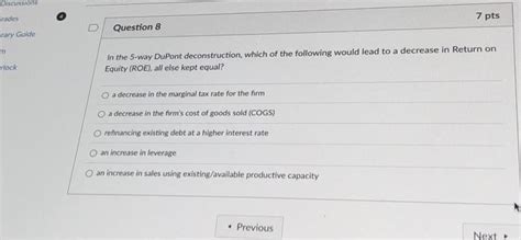 solved in the 5 way dupont deconstruction which of the