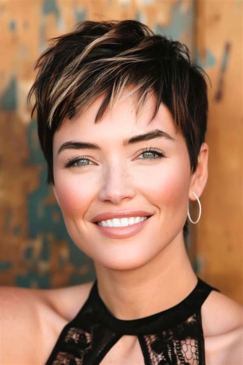 36 Stunning Highlighted Pixie Cuts Youll Adore Page 2 Short