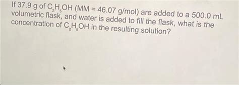 Solved 200 0 ML Of A 0 680M Solution Of KCl Is Diluted To Chegg Com