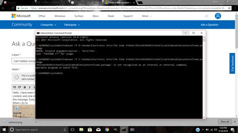 Cant Delete Corrupt File Microsoft Qanda Cant Delete Corrupt File Microsoft Qanda