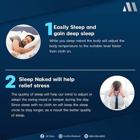 Benefits Of Sleep Naked M Clinic Thailand