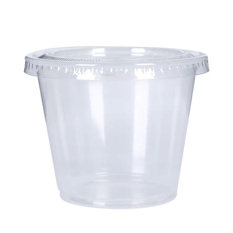 1 Oz Small Jello Jelly Shot Souffle Portion Cups With Matching Lids Clear Plastic Shopee