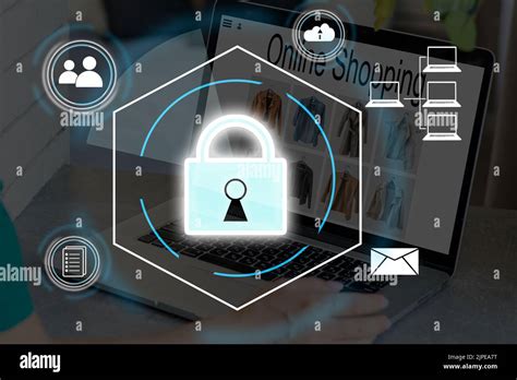 Cybersecurity Concept Global Network Security Technology Business People Protect Personal