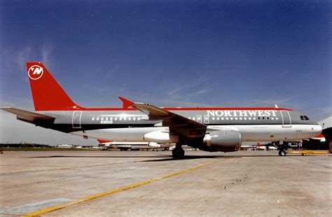 Aircraft Airbus A320 Northwest Airlines History Center