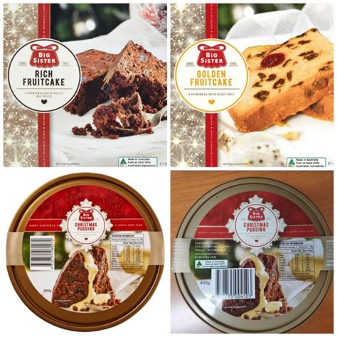 Big Sister Christmas Goldenrich Fruit Cake 800g And Christmas Plum
