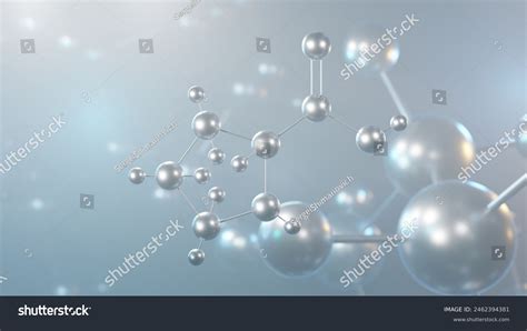 Proline Molecular Structure 3d Model Molecule 库存插图 2462394381 Shutterstock