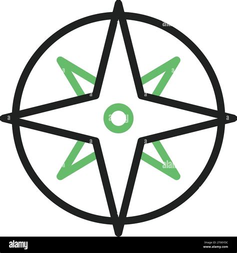 Wind Rose Icon Vector Image Stock Vector Image And Art Alamy