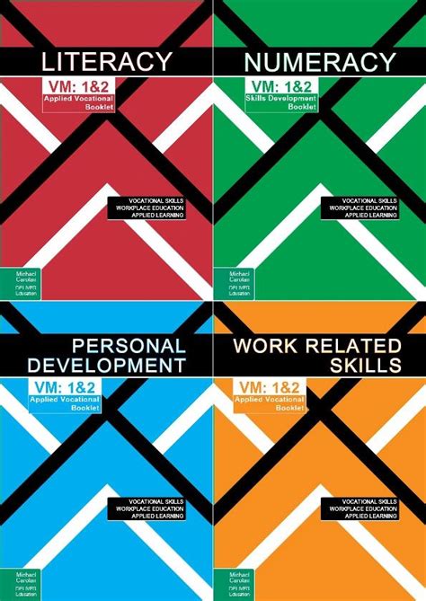 Vce Vm 1and2 Activities Booklets X 4 Lit Num Pds Wrs