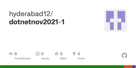 GitHub Hyderabad Dotnetnov