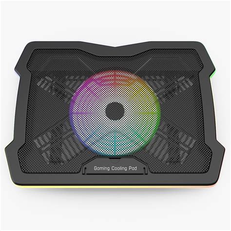 Rgb 팬이 장착된 게이밍 노트북 쿨러 3d 모델 Turbosquid 2025425