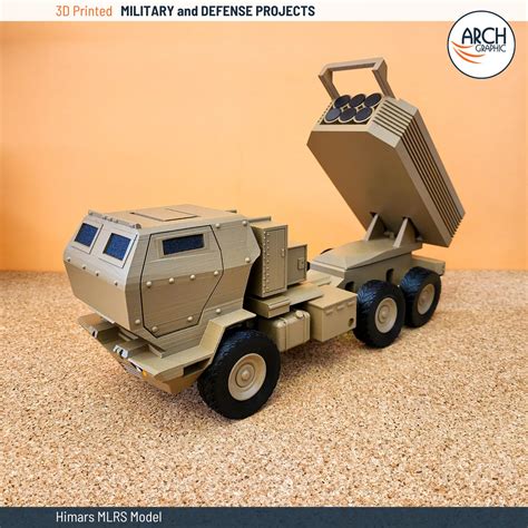 3d Printed Military Himars Mlrs Model