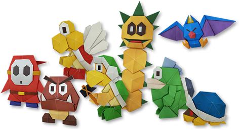Filepmok Origami Minionspng Super Mario Wiki The Mario Encyclopedia
