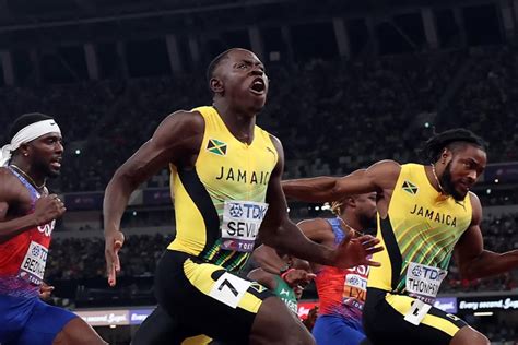 Champions Toppled In 100 Meter Race At Worlds Philippine Tribune