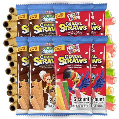 Froot Loops Cereal Straws