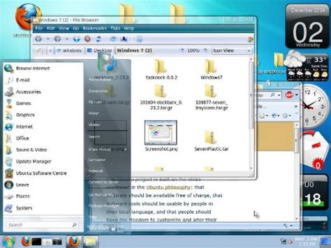 Windows 7 Theme For Linux Mint Sudobits Blog