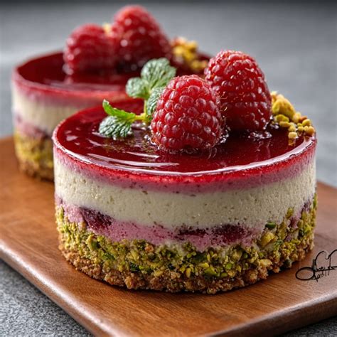 1 Best Raspberry Pistachio Mousse Cakes A Delightful Treat