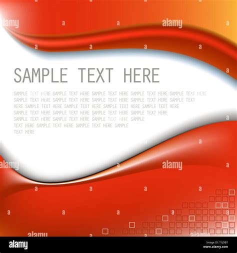 Abstract Red Background With Place For Your Text Stock Vector Image Art Alamy