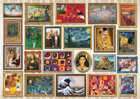 Fine Art Collage 1000 Piece Jigsaw Puzzle All Jigsaw Puzzles