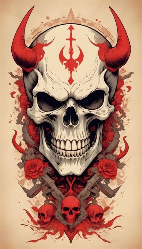 Okotron Danečko Tattoo Drawings Sketches Demon Tattoo Sketches