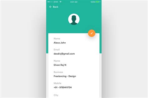 complete ios ui kit for delivery app on behance