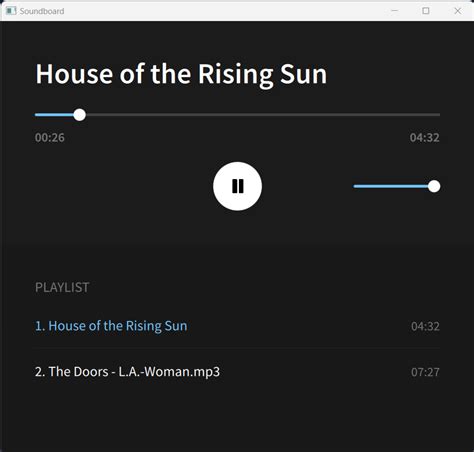 Github Lsouoliveirasoundboard A Simple Music Player Made With Qml