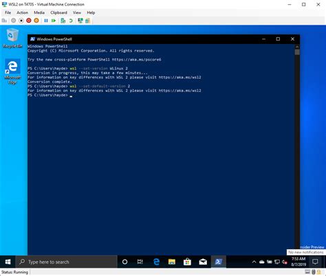 Visual Guide To Trying WSL2 On Hyper V