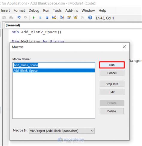 How To Add Blank Space Using Excel Formula Methods ExcelDemy