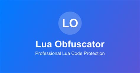 Bills Lua Obfuscator Lua Code Protection And Minification