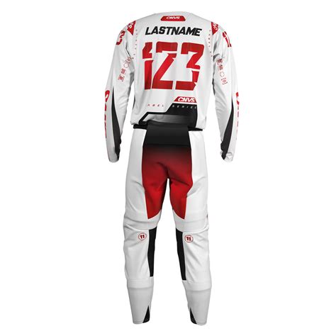 Label Series 10 Custom Motocross Gear Black Canvas Mx