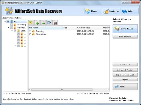 Milfordsoft Data Recovery Is A Comprehensive Hard Drive Data Recovery Tool