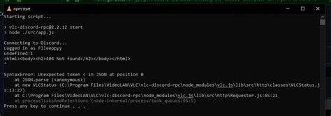 Randomly Crashing Issue Pigpog Vlc Discord Rpc GitHub