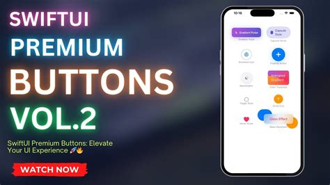 Swiftui Premium Buttons Elevate Your Ui Experience 🚀🔥 Youtube