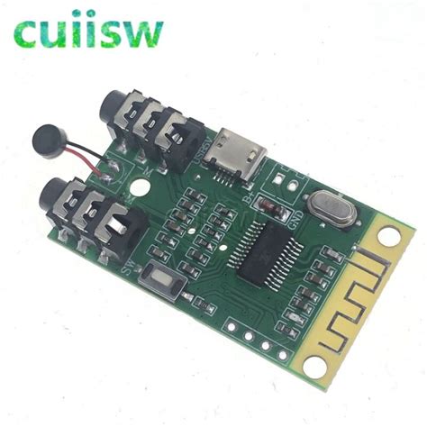 Bluetooth 4 2 Wireless Audio Transmitter Receiver Board 3 7v~5v 10m Distance Mp3 Decoding