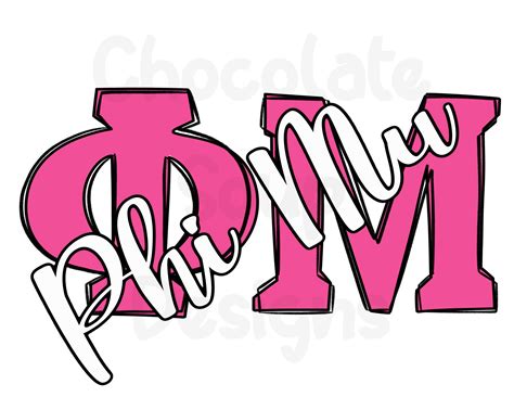 Phi Mu Png Phi Mu Digital Design Greek Life Png Etsy