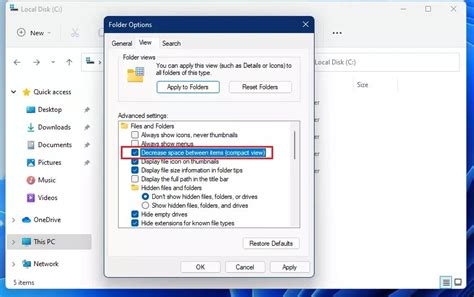 Enable Compact View In Windows 11 File Explorer Geek Rewind