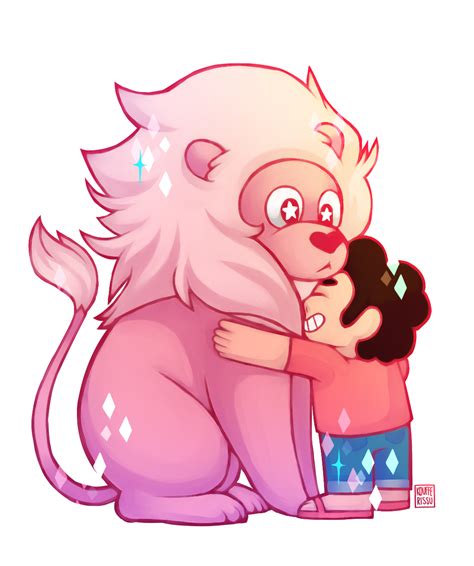 Steven Universe Steven And Lion By Nopplesaregreat On Deviantart