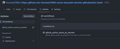 Storing And Retrieving Secrets In Azure Key Vault With Github Actions Thomas Thornton