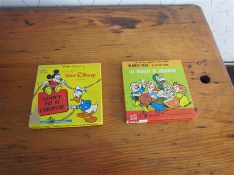 Lot De 2 Walt Disney Dessin Animé Film 8 Mm Couleur Eur 1000 Picclick Fr