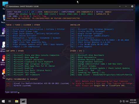 GHOST SPECTRE Custom OS Made By You